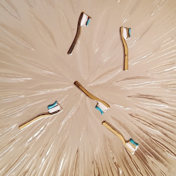 Jewelry | Toothbrush Floating Charm For Picture Locket | Poshmark